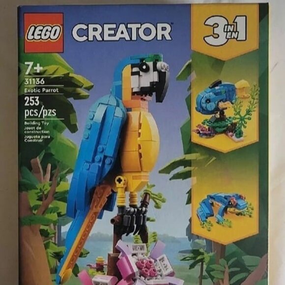 Lego | Toys | Lego Creator 3 In Exotic Parrot Building Toy Set | Poshmark